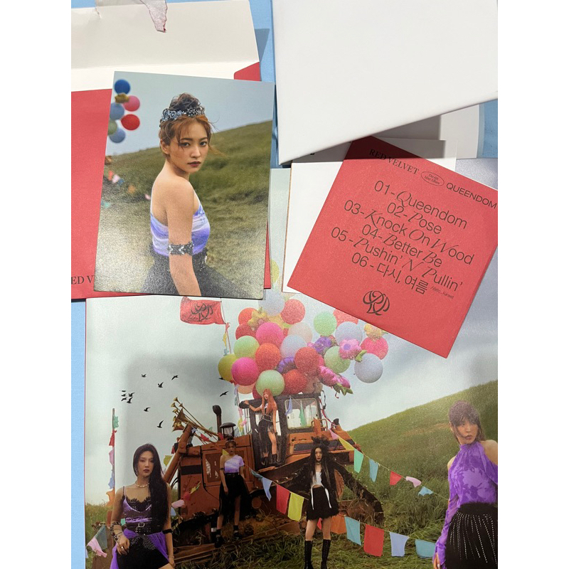 Jual Red Velvet Unsealed Album Queendom + Poster (Photobook ver ...