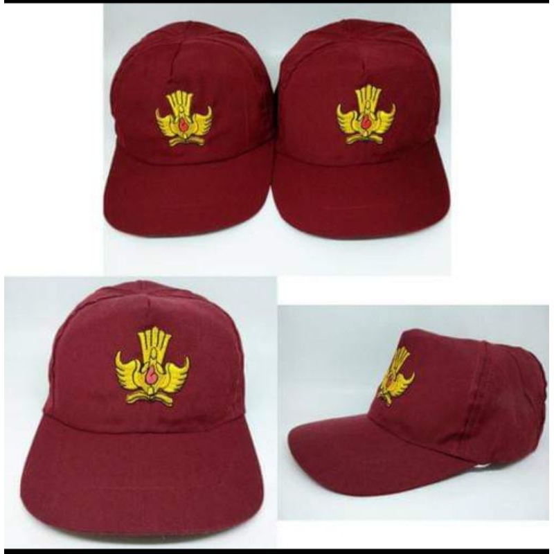 Jual Topi SD Anak Bisa Pake Nama / TOPI ANAK SEKOLAH | Shopee Indonesia