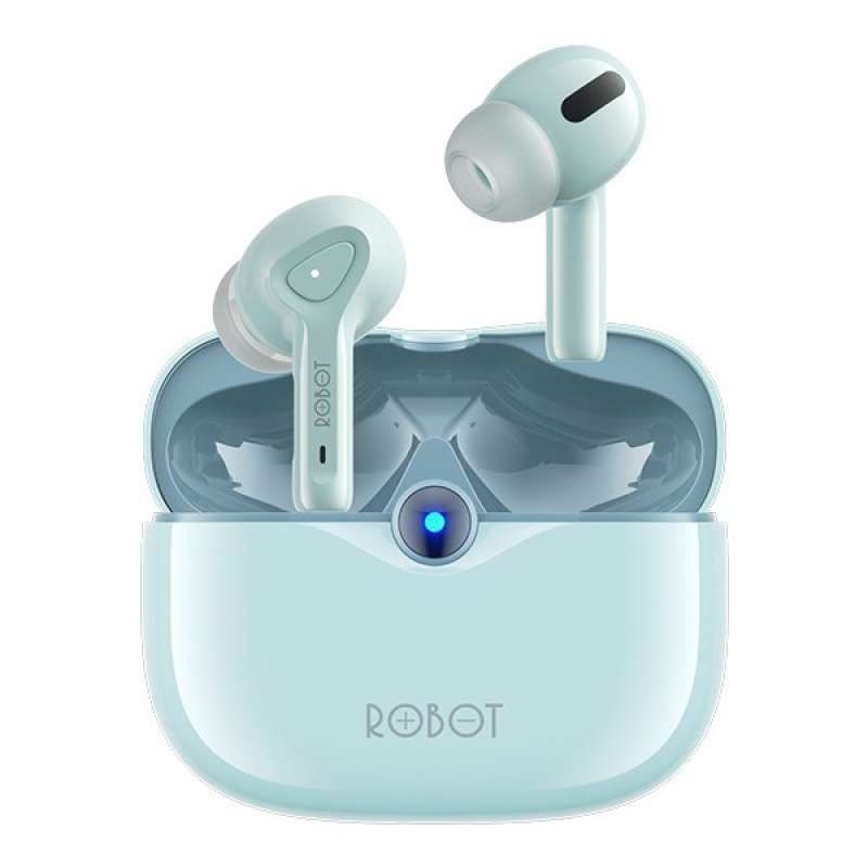 Jual Robot Airbuds T30 Wireless Bluetooth Earphone TWS Earbuds New ...