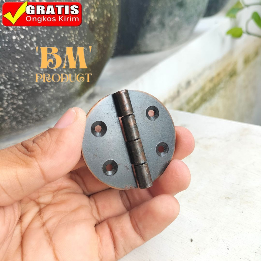 Jual Engsel Bulat Antik Engsel Pintu Jendela Engsel Lemari Finishing ...