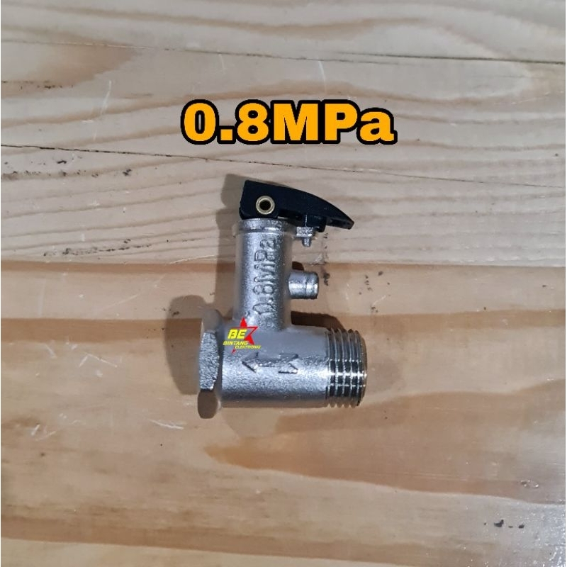 Jual Safety Valve Water Heater Kran Katup Klep Pengaman Pemanas Air ...