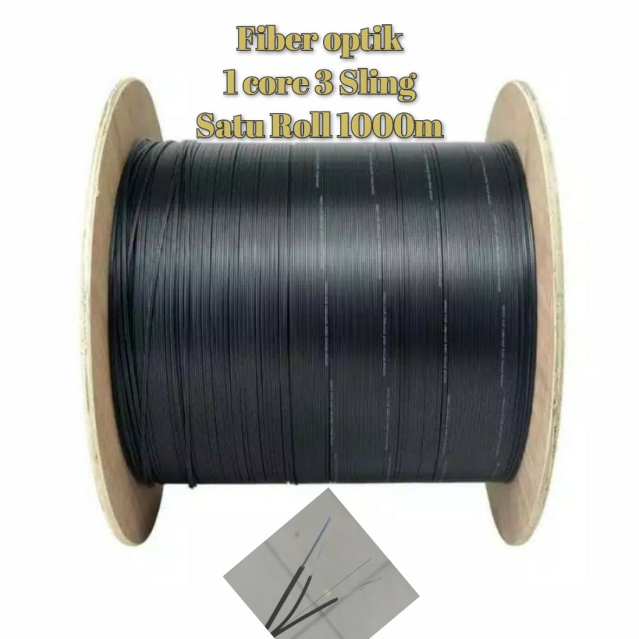 Jual Kabel FO Fiber Optik Fiber Optic 1 Core 3 Sling 1Core 3Seling 1C3S ...