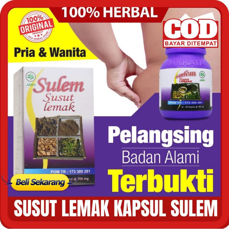 Jual [𝗔𝗚𝗘𝗡 𝗥𝗘𝗦𝗠𝗜] 𝗦𝗨𝗟𝗘𝗠 - 𝗞𝗔𝗣𝗦𝗨𝗟 𝗦𝗨𝗦𝗨𝗧 𝗟𝗘𝗠𝗔𝗞 𝗜𝘀𝗶 𝟲𝟬 Pelangsing BADAN ...