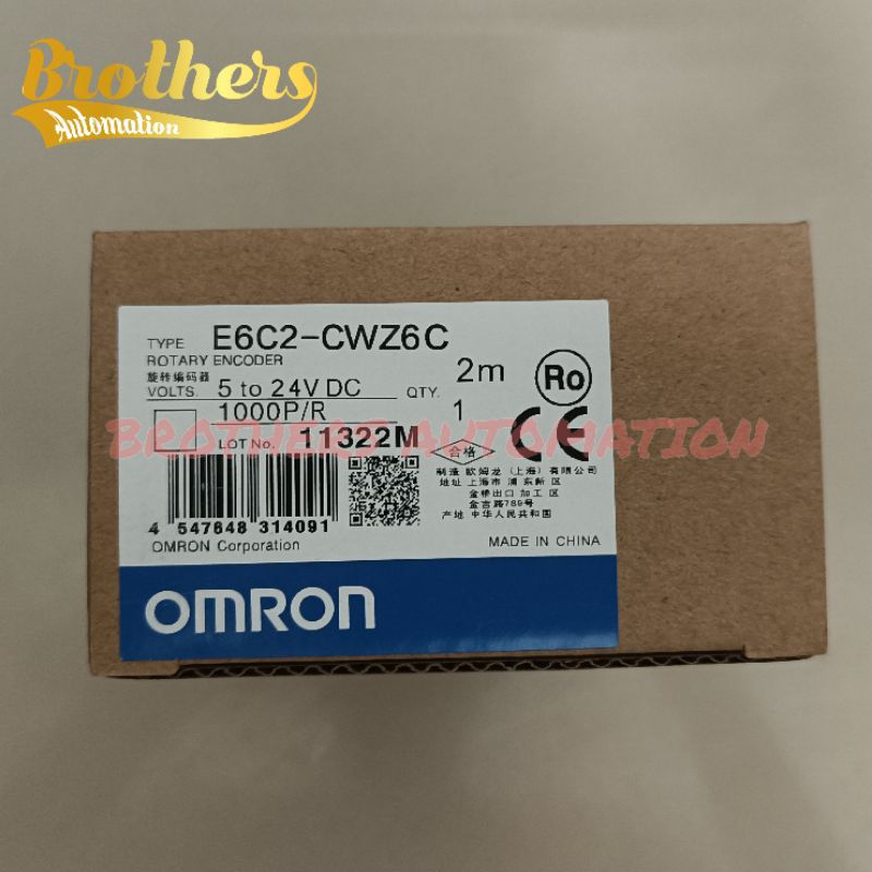 Jual Rotary Encoder E6C2-CWZ6C 1000P/R 2m Omron | Shopee Indonesia