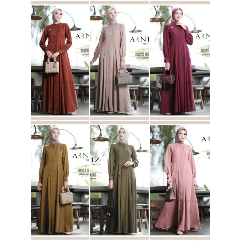 Jual Dianti Dress By Arniz | Shopee Indonesia