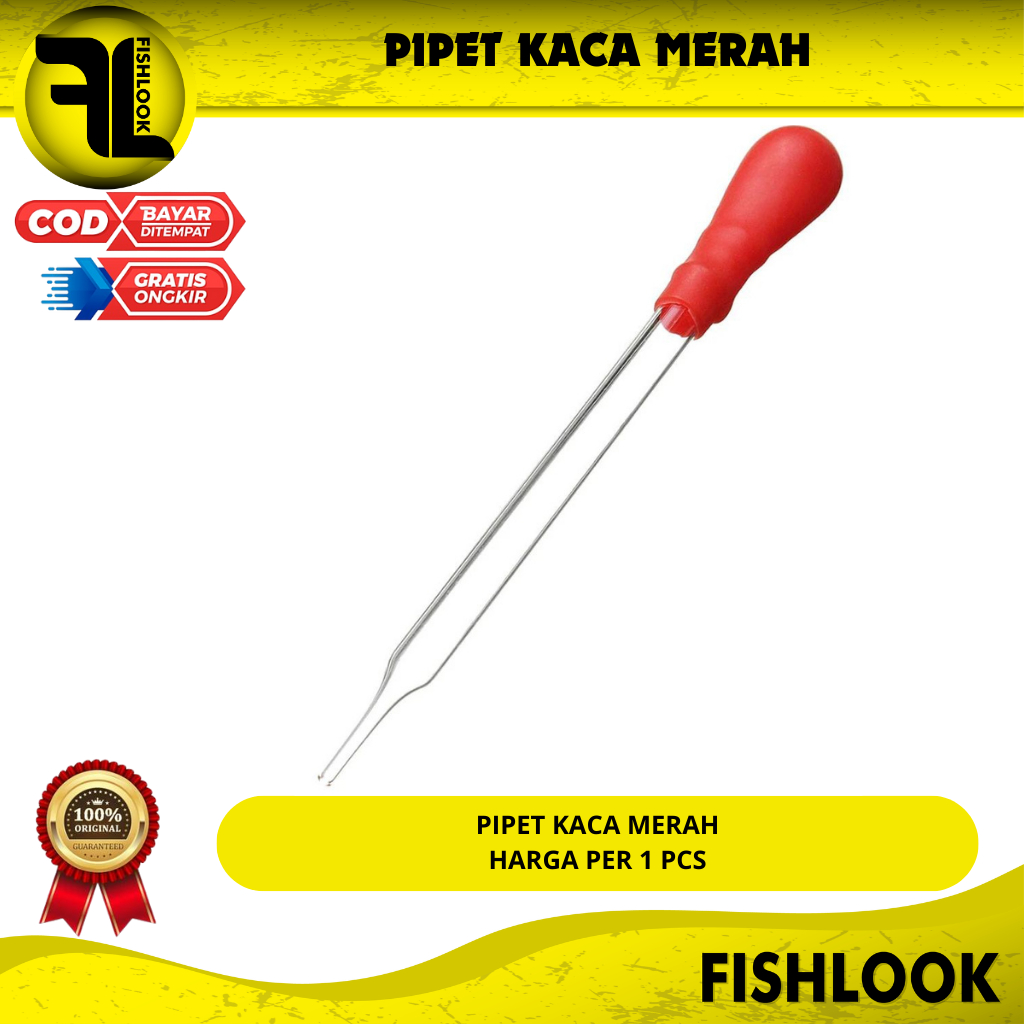 Jual Pipet KacaTetes Pendek Dot Merah Aquarium Aquascape Obat | Shopee ...