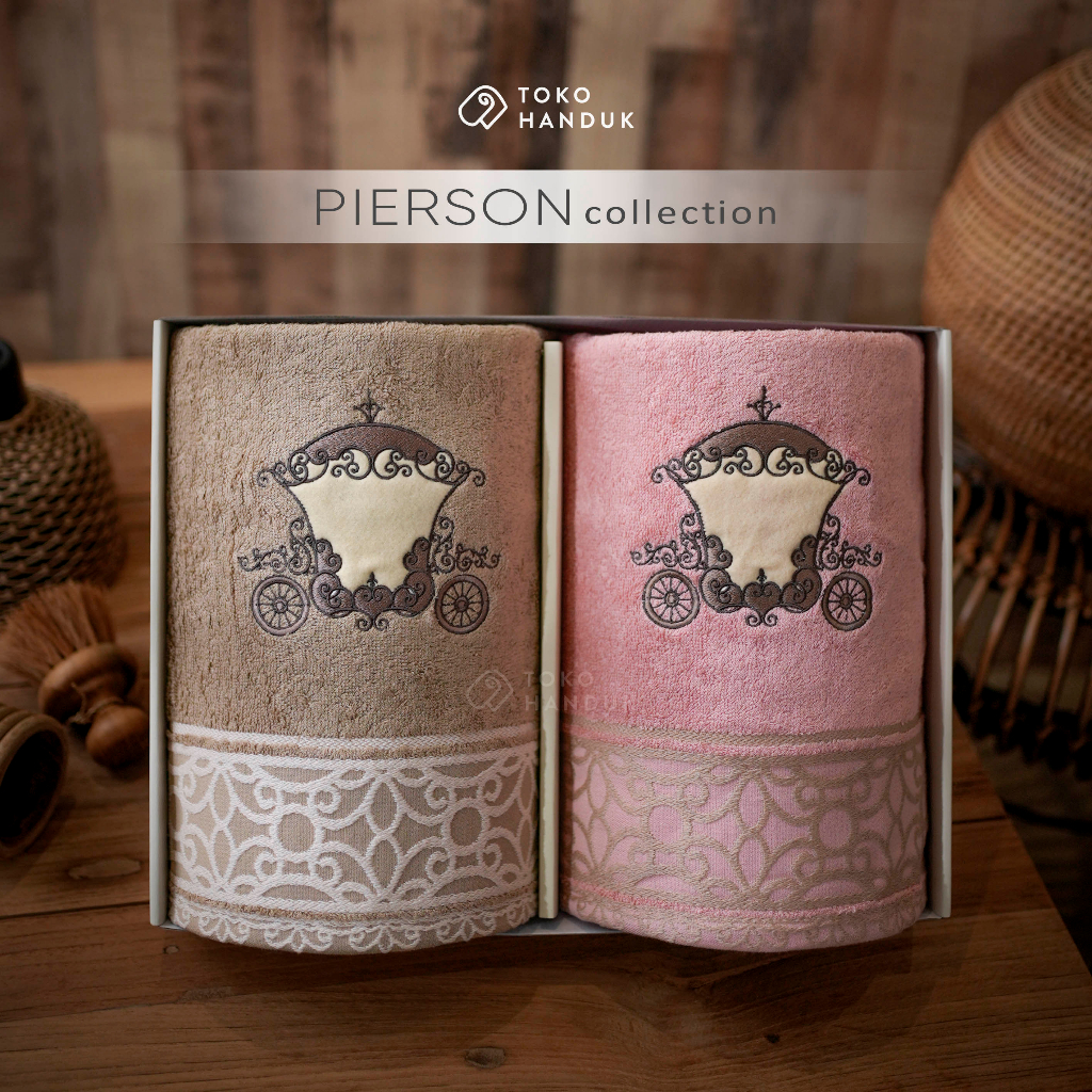 Jual Toko Handuk - Pierson Limited Edition - Gift Handuk Couple Custom ...