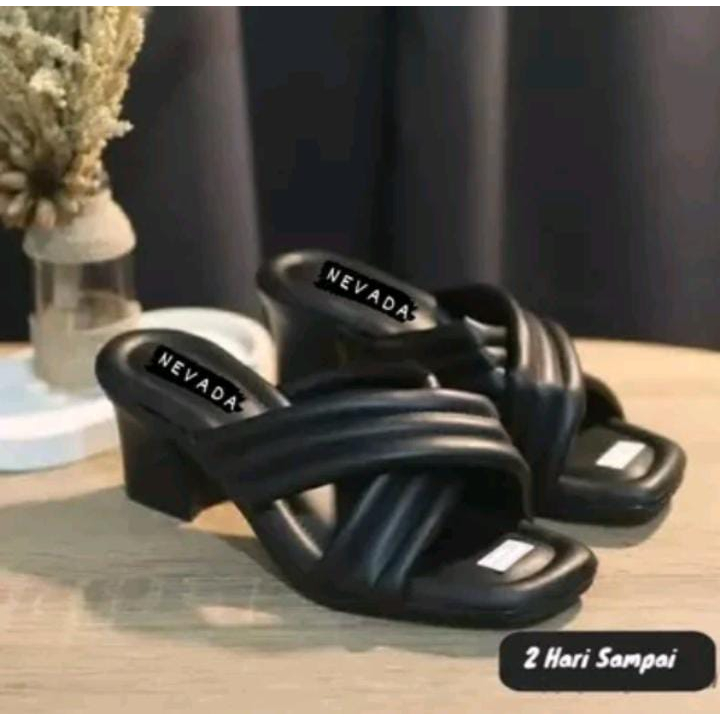 Jual Invincible Sandal High Heels Hig Heels Wanita Terbaru | Shopee ...