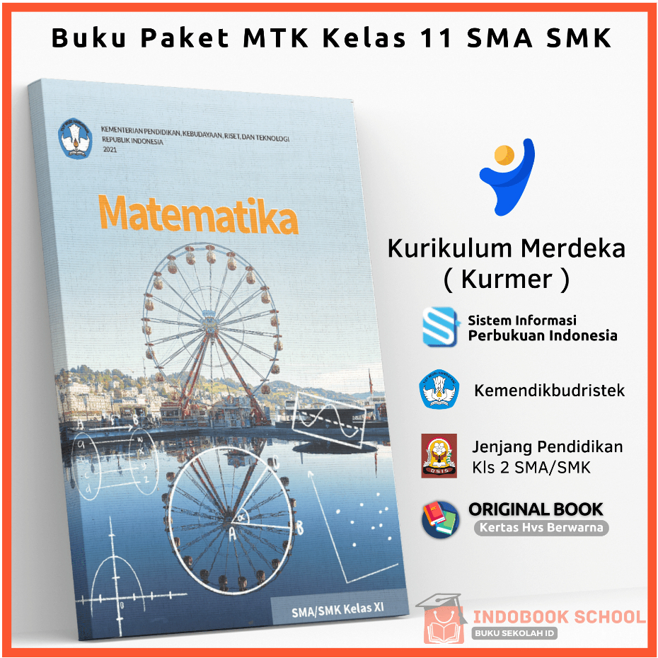 Jual Buku Paket MTK Kelas 11 SMA SMK Kurikulum Merdeka Belajar Kurmer Kumer / Buku Siswa ...