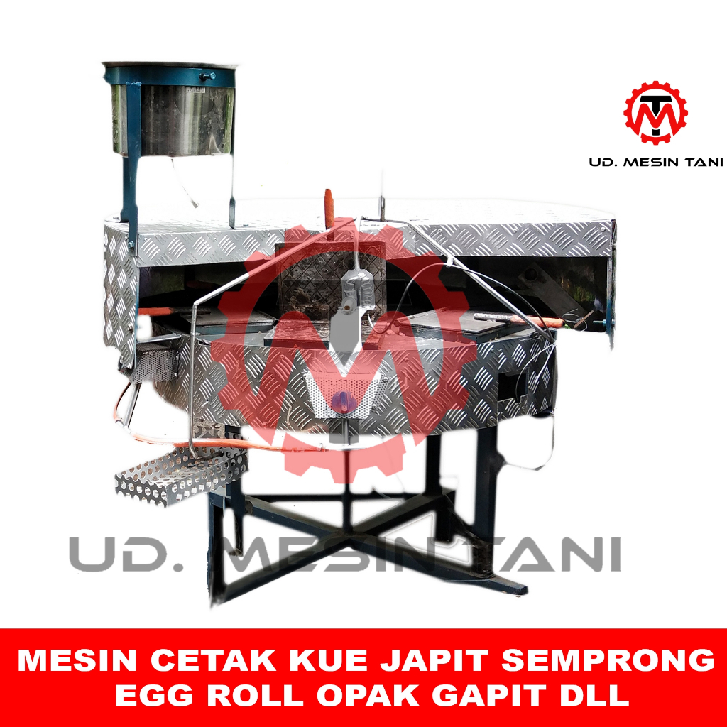 Jual Mesin Cetak Egg roll/ kue semprong / opak / GAMBIR KUE JAPIT GAPIT ...