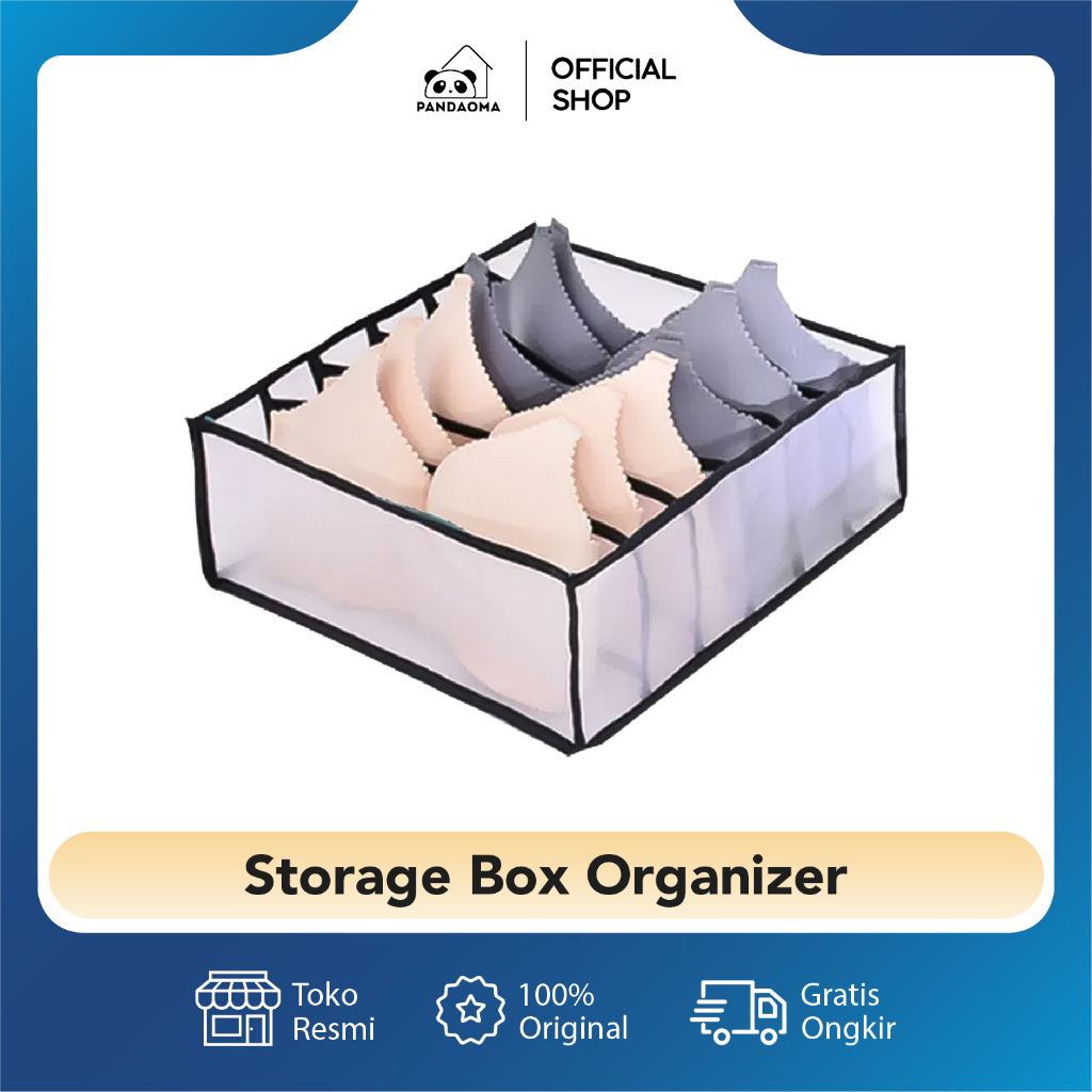 Jual Pandaoma Storage Box Organizer Underwear Tempat Celana Dalam ... Jual Pandaoma Storage Box Organizer Underwear Tempat Celana Dalam ...