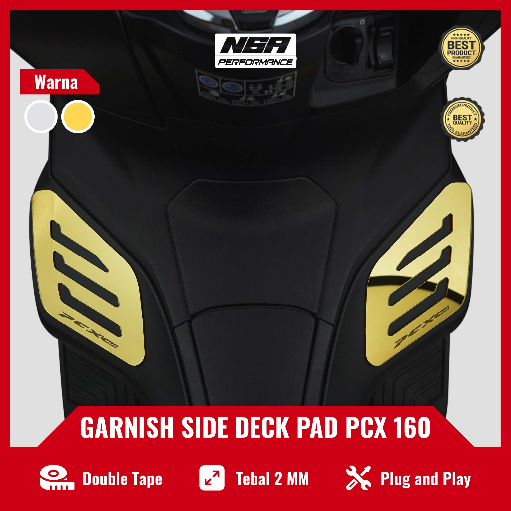 Jual NSA COVER DECK STEP PROTECTOR PCX 160 LAMA COVER PELINDUNG DECK ...