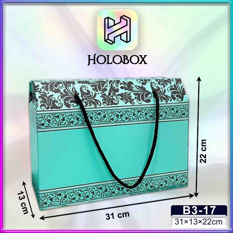 Jual Box Kado / Kotak Packaging / Gift / Hampers Gable Box Uk 25x13x22 ...