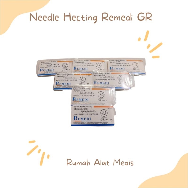 Jual Needle Hecting Remedi GR 7 SAMPAI GR 15 | Shopee Indonesia