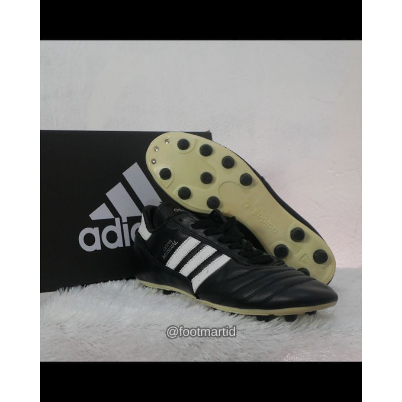Jual Sepatu Bola Adidas Copa Mundial Black Leather | Shopee Indonesia