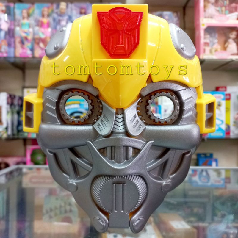 Jual Topeng TRANSFORMERS BUMBLEBEE Mask Mainan Anak Topeng Robot ...