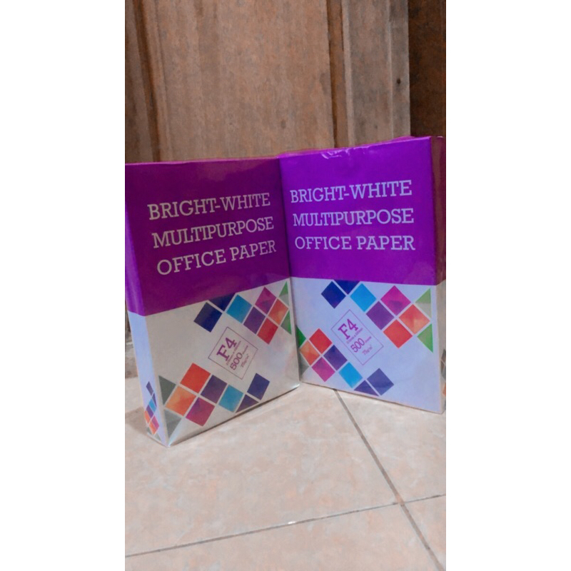 Jual Kertas HVS F4 Bright-white Multipurse officepaper | Shopee Indonesia