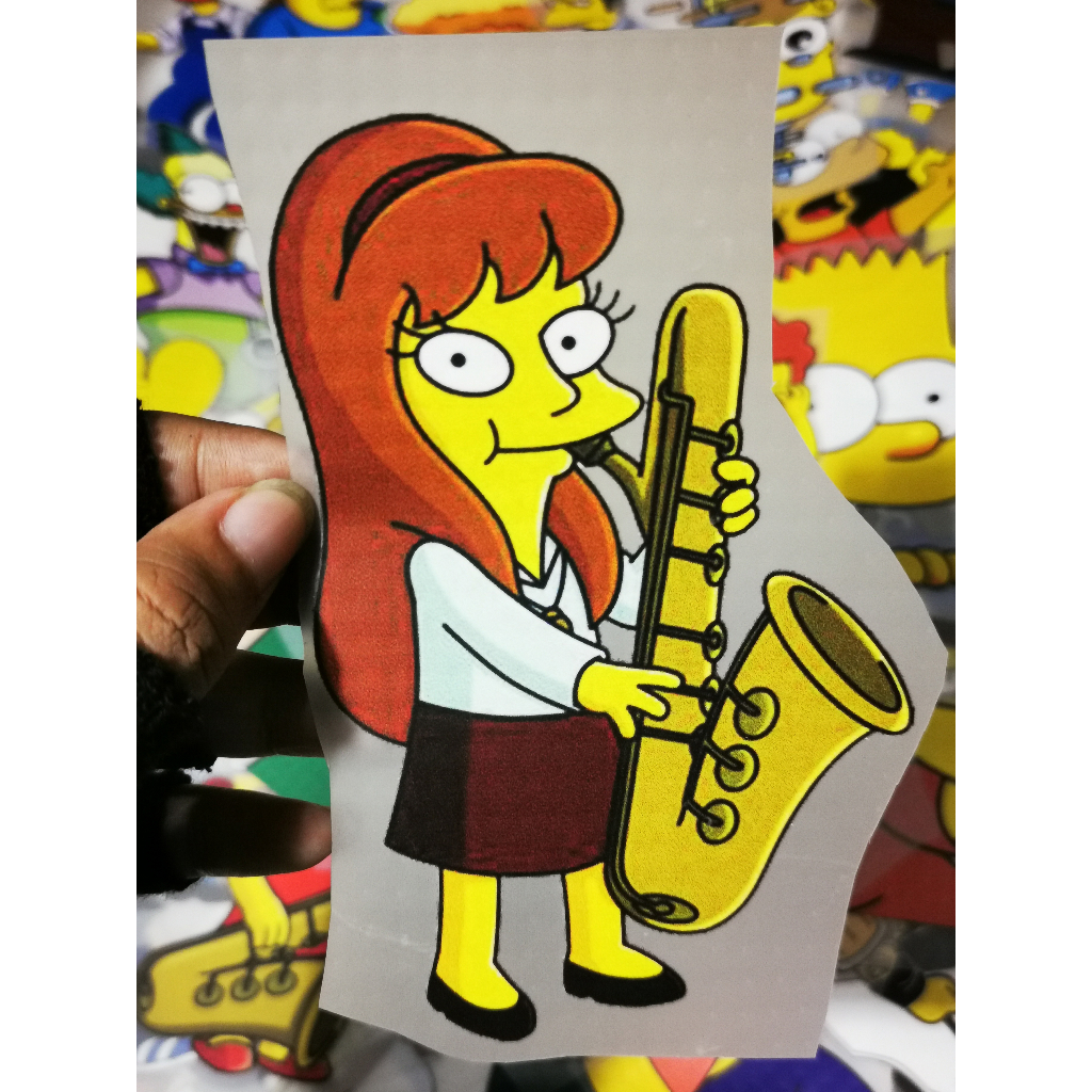 Jual STICKER SABLON SETRIKA DTF SIMPSONS UNTUK KAOS TOTEBAG TOPI ...