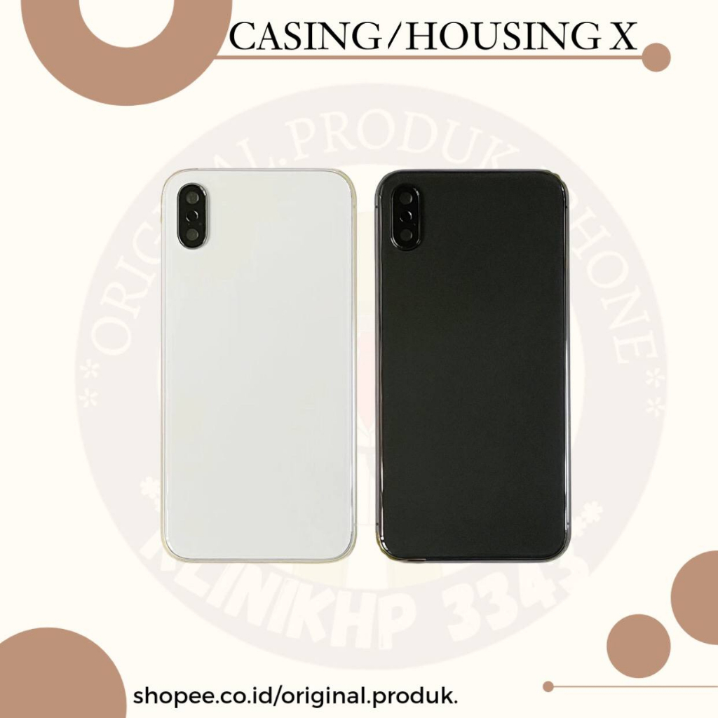 Jual CASING / HOUSING IP X NEW BARU FULLSET ORIGINAL | Shopee Indonesia