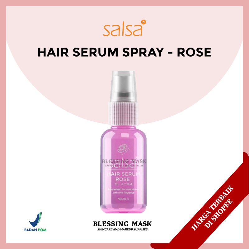 Jual SALSA Hair Serum Perfume Spray Pertama di Indonesia Dengan Rose ...