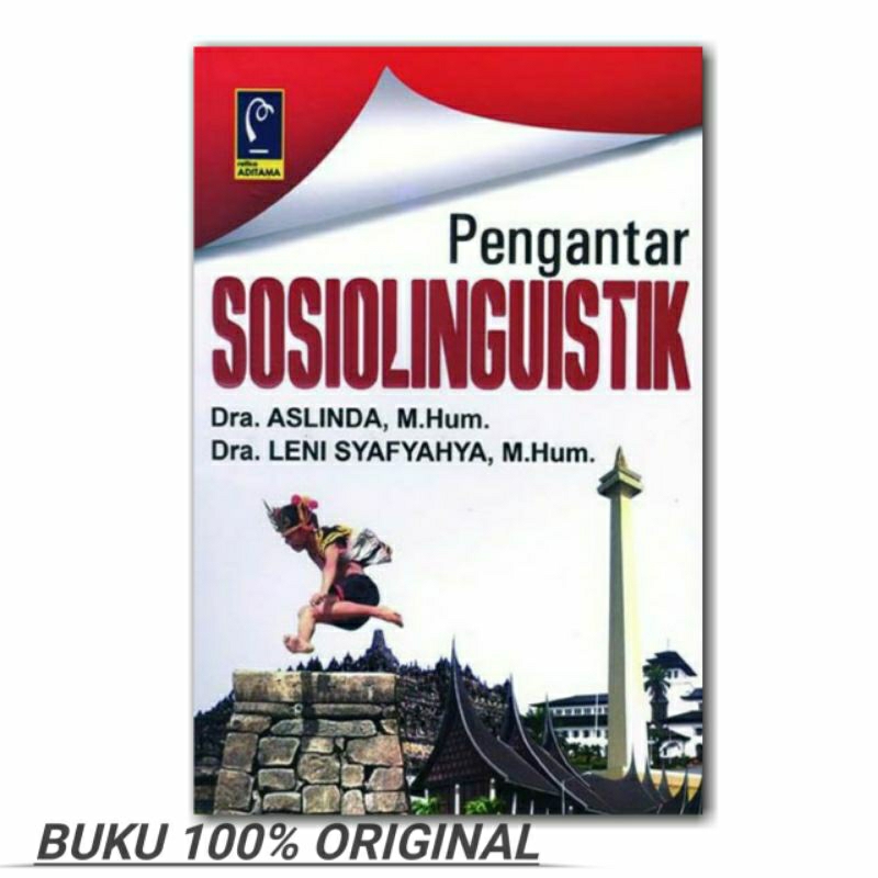 Jual BUKU PENGANTAR SOSIOLINGUISTIK ASLINDA Refika Aditama Original ...