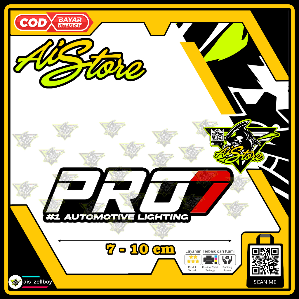 Jual Stiker Pro 7 | Shopee Indonesia
