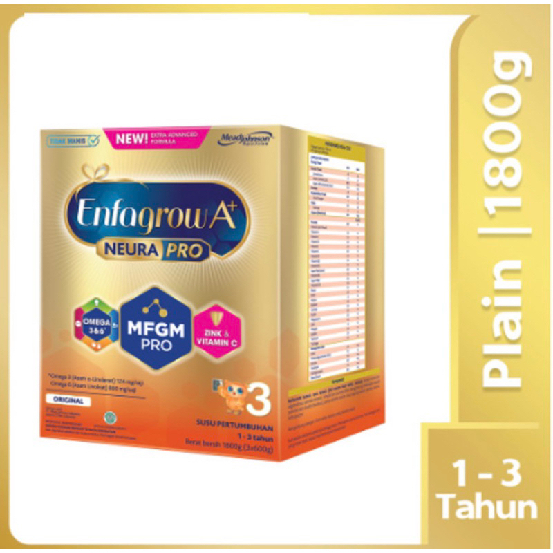 Jual ENFAGROW A+ 3 PLAIN/ORIGINAL | Shopee Indonesia