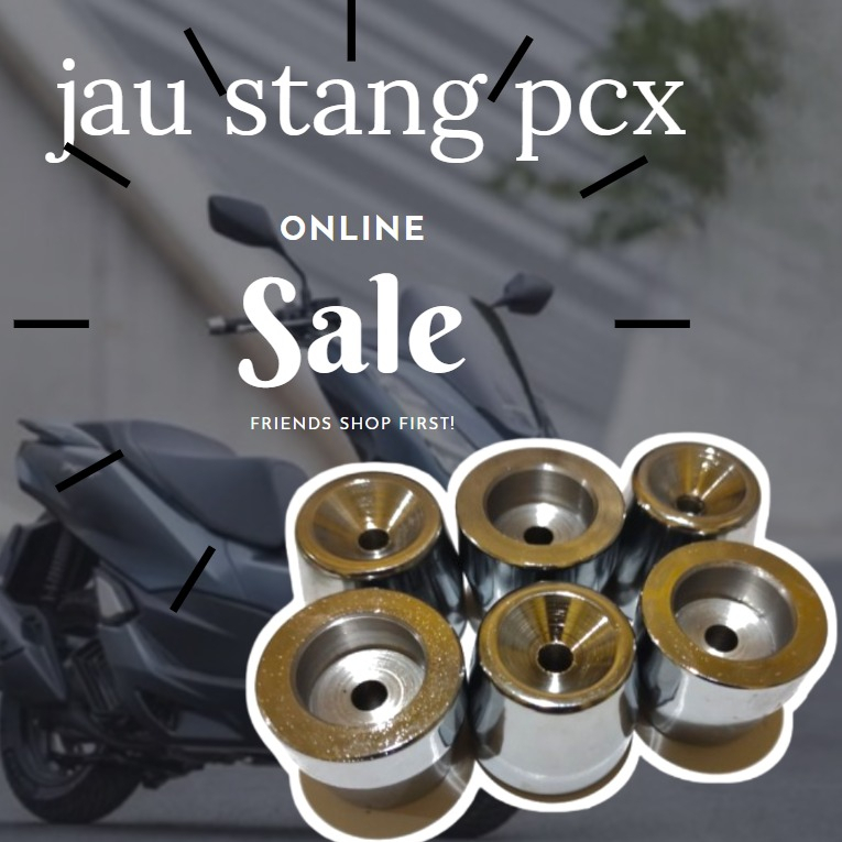 Jual JALU PCX BUBUT VARIO 160 BEAT DELUXE BEAT STREET 2020-2023 GENIO ...