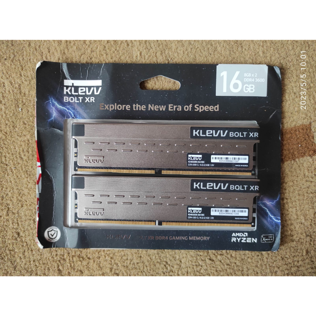 Jual DDR4 Klevv Bolt XR 16GB 3600Mhz | Shopee Indonesia