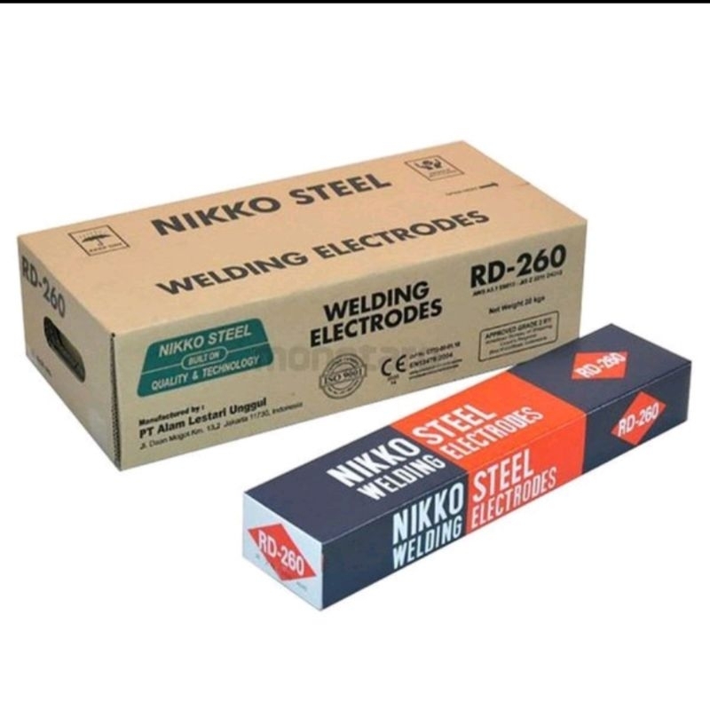 Jual Kawat Las Nikko Steel Welding Electrodes RD460 RD-460 2.0 x 300mm ...