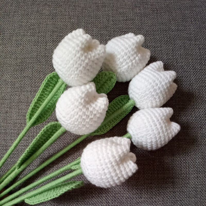 Jual READY STOCK!! bunga tulip rajut/ buket bunga/crochet/amigurumi ...