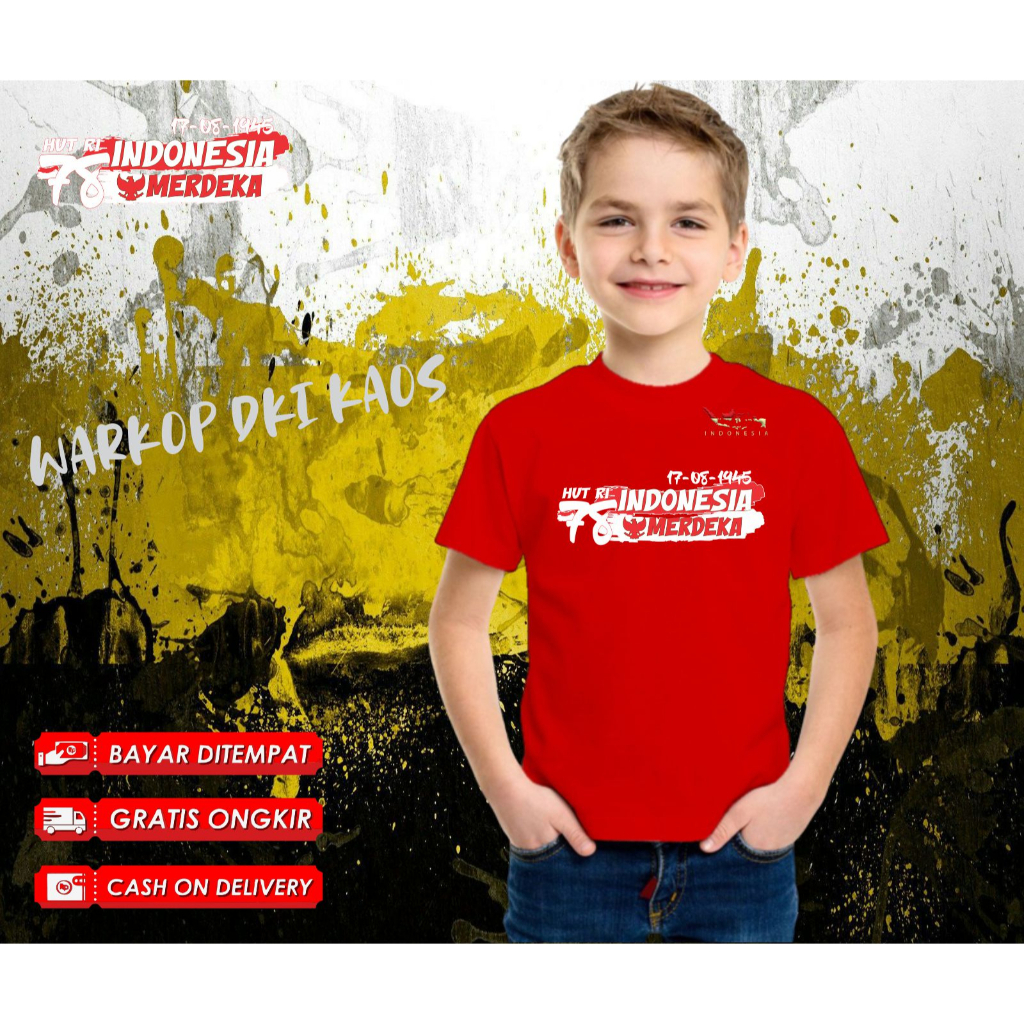 Jual KAOS ATASAN ANAK HUT RI KE -78 INDONESIA- DTF HUT RI /KAOS 17 ... Jual KAOS ATASAN ANAK HUT RI KE -78 INDONESIA- DTF HUT RI /KAOS 17 ...