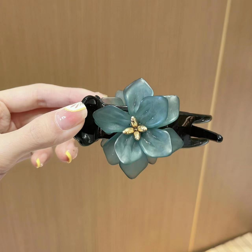 Jual Jepit Rambut Korea Jedai Bunga Camellia Elegan Motif Baru Import ...