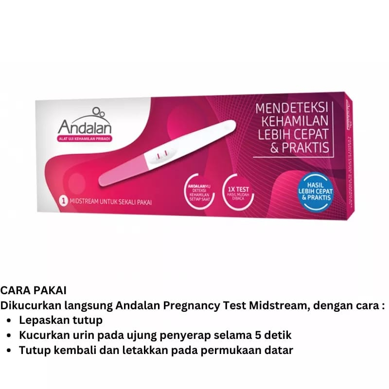 Jual Test Pack Andalan Alat Uji Kehamilan Pregnancy Kit / Ovulation ...