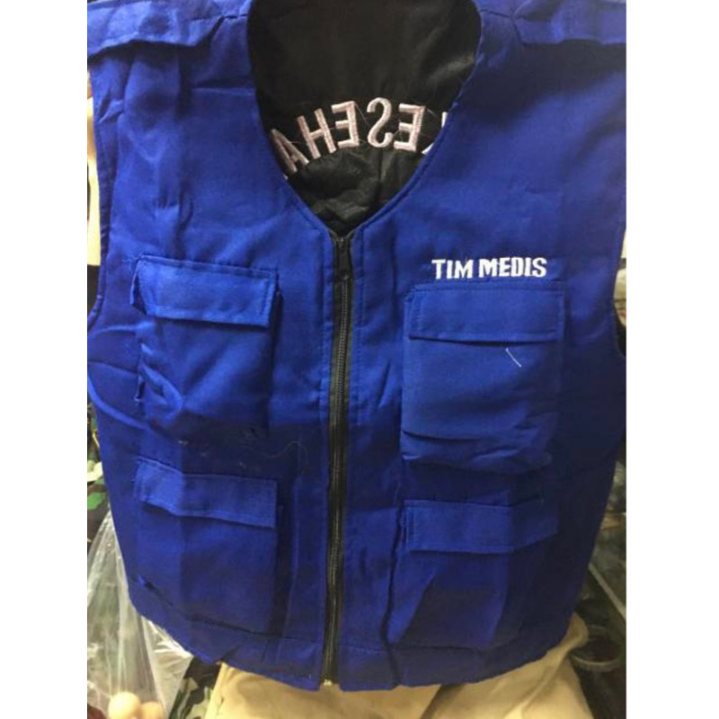 Jual Rompi TIM MEDIS/Tim Vaksin /Rompi Puskesmas/Rompi perawat | Shopee ...