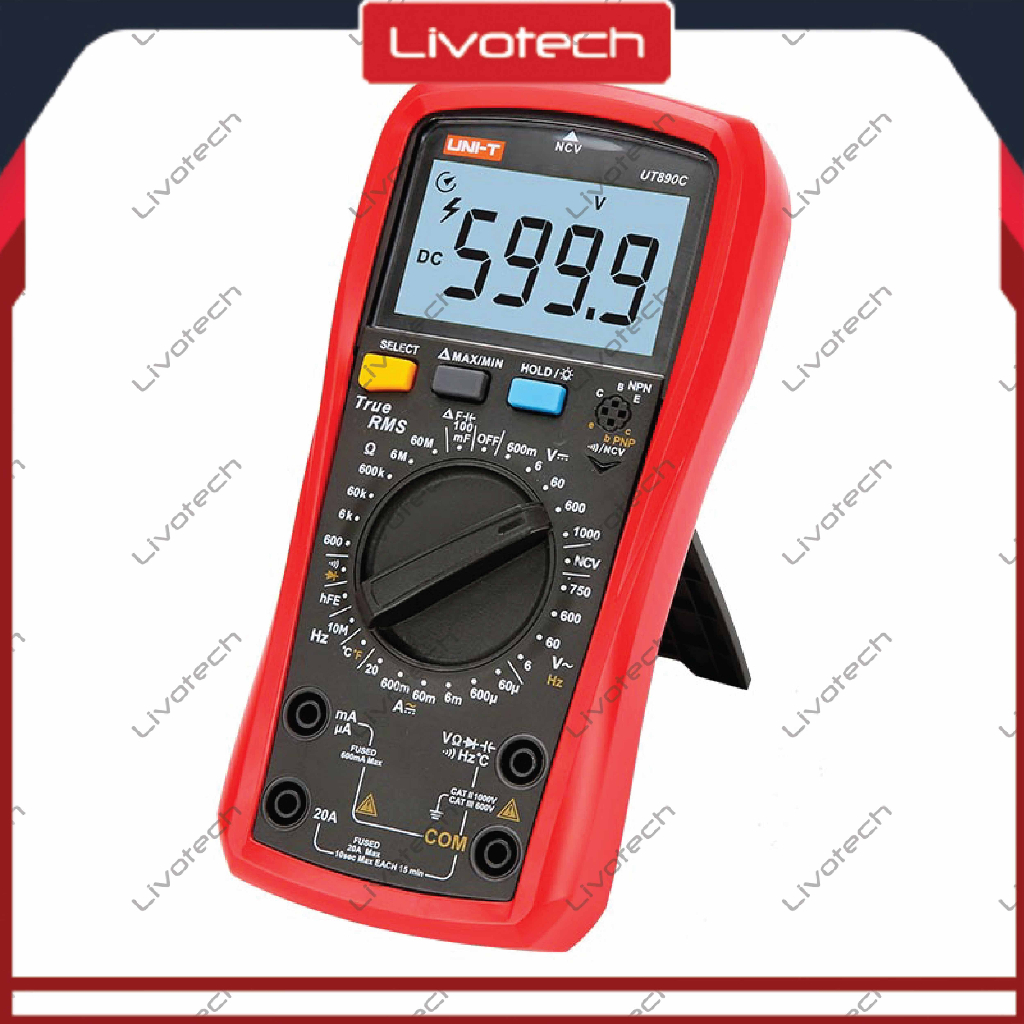 Jual UNI-T UT-890C Multitester UT890C Multimeter Avometer Termometer ...