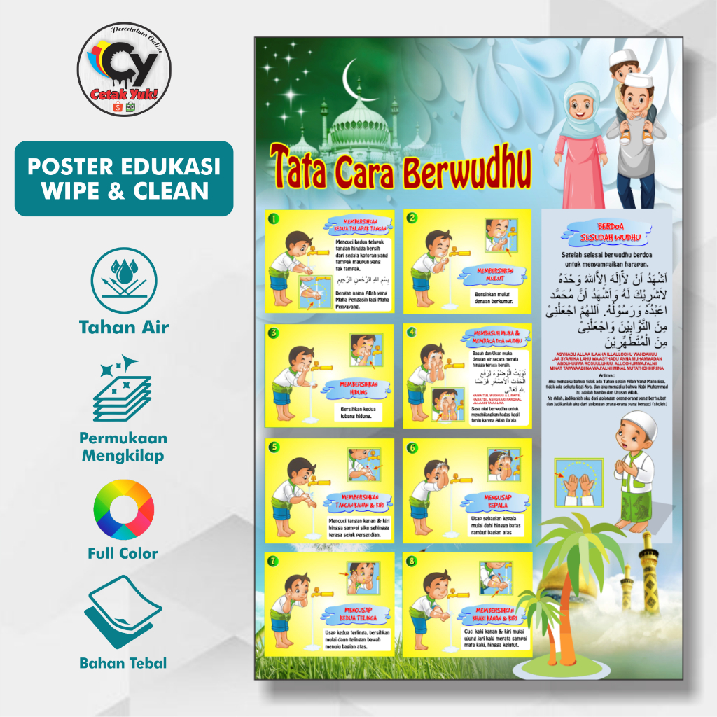 Jual POSTER EDUKASI/WIPE CLEAN/POSTER BELAJAR ANAK | Shopee Indonesia
