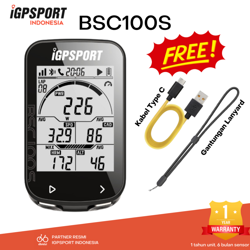 Jual IGPSPORT BSC100S Bike Computer Cyclo Cyclocomp Speedometer Sepeda ...
