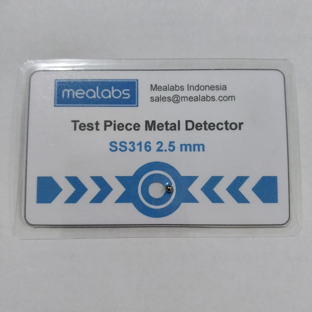 Jual Test Sample Metal Detector / Kalibrator / Test Piece / Tanpa ...
