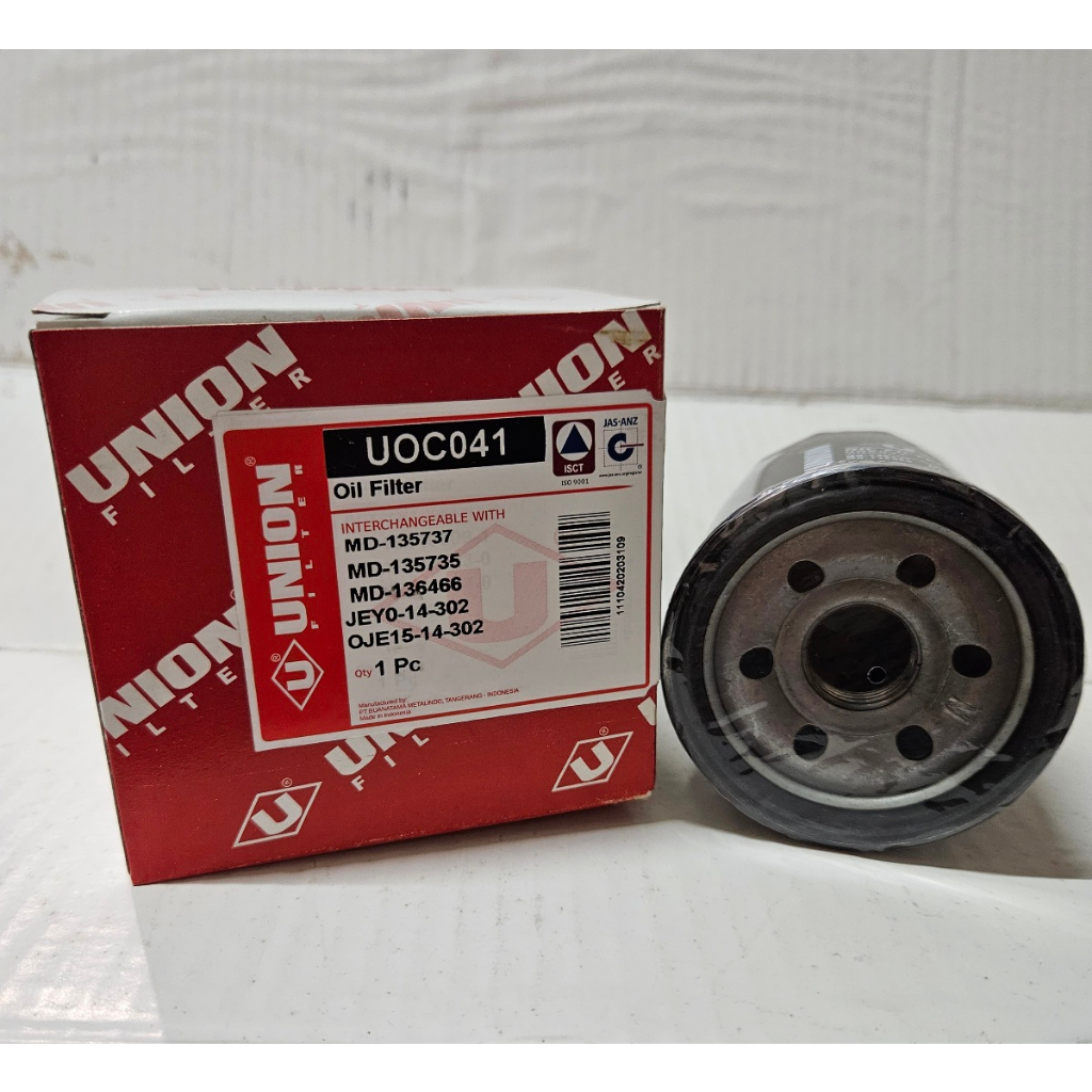Jual FILTER OLI OIL FILTER UNION MD135737/MD-135735 (UOC041) | Shopee ...