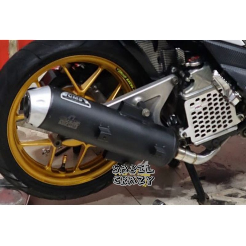 Jual Knalpot copy CM$ +end muffler Beat fi Beat deluxe Vario 125 Vario ...