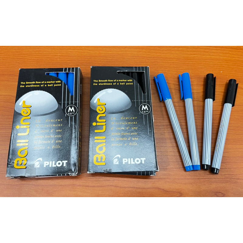 Jual Pulpen PILOT Balliner Ball Liner 0,8 mm Hitam / Biru / Merah - 1 ...