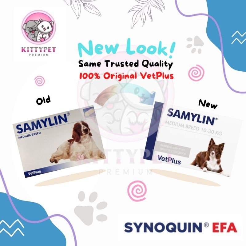 Jual Vetplus Samylin Medium Breed 10 Tablet (1 Strip), PALING TERMURAH !!! | Shopee Indonesia