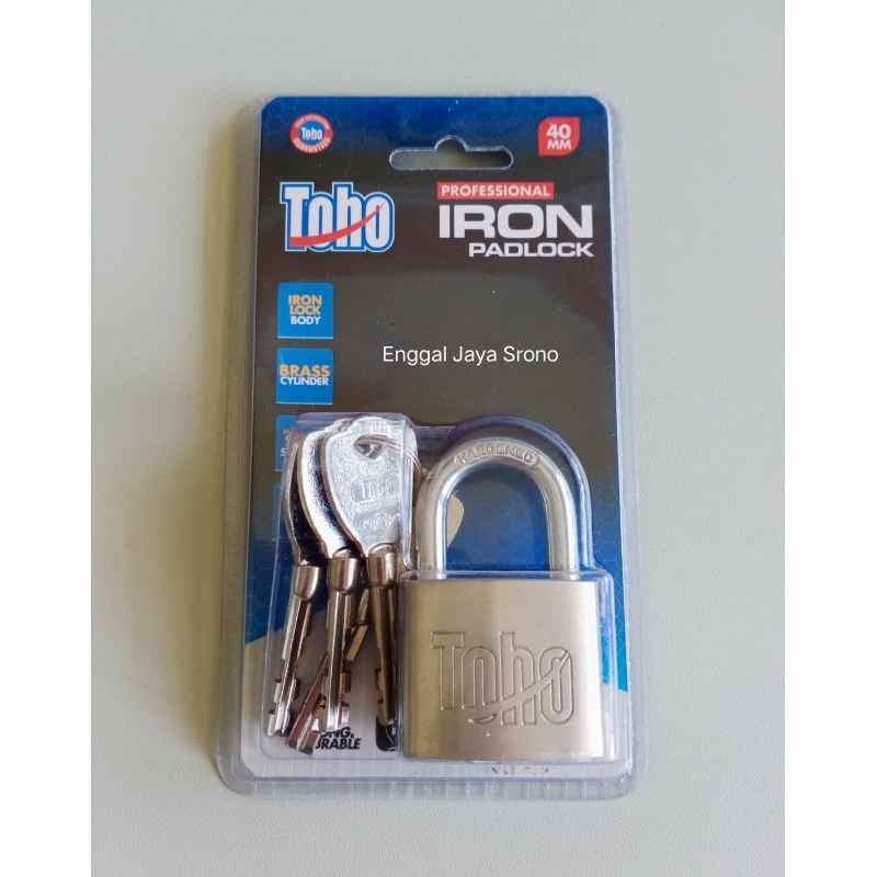 Jual Toho gembok besar gerbang pagar pintu rumah 40mm | Shopee Indonesia