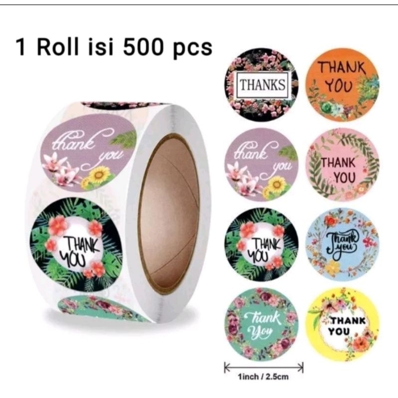 Jual stiker lebel ukuran 2,5cm isi 250-500 | Shopee Indonesia
