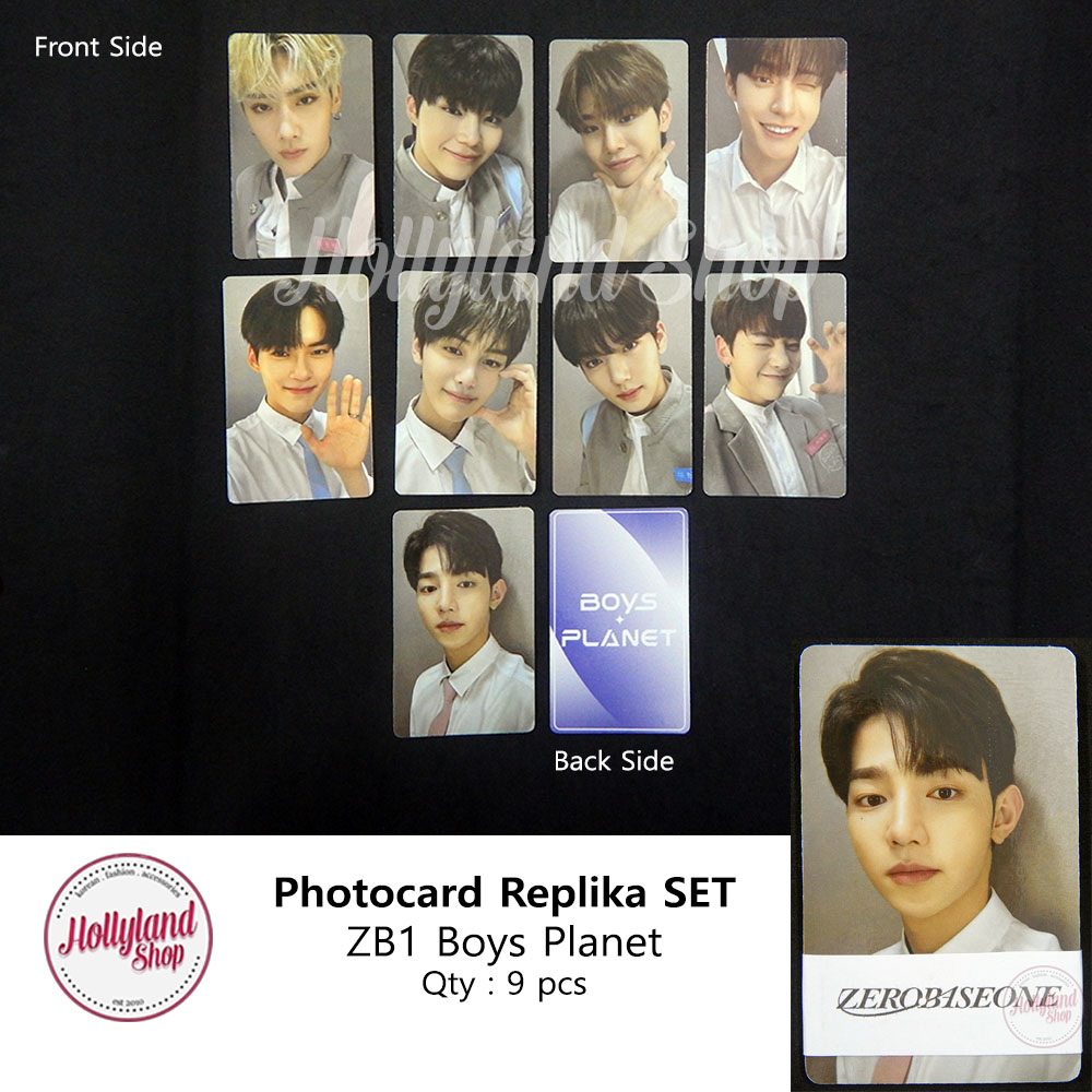Jual Photocard PC Set ZEROBASEONE ZB1 2sisi Unofficial | Shopee Indonesia