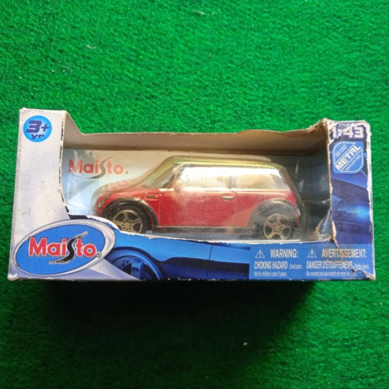 Jual maisto Morris mini Cooper skala scale 43 merah | Shopee Indonesia