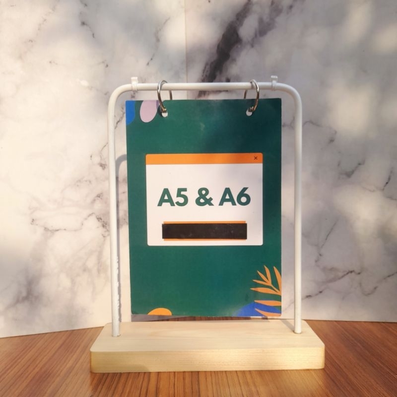 Jual stand gantungan menu meja restoran cafe aesthetic | Shopee Indonesia