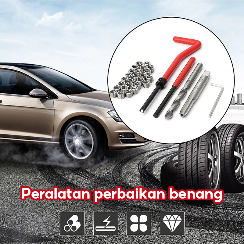 Jual Recoil Helicoil Thread Repair Pro M6 M8 M5 M10 Alat Mobil Motor ...