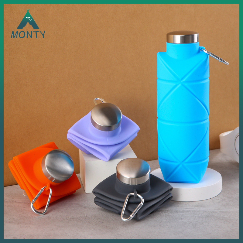 Jual MONTY silicone collapsible bottle Botol air lipat portabel Botol ...